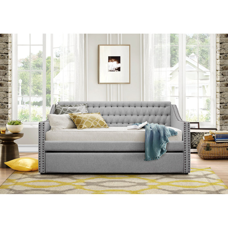 Couch with button detail store
